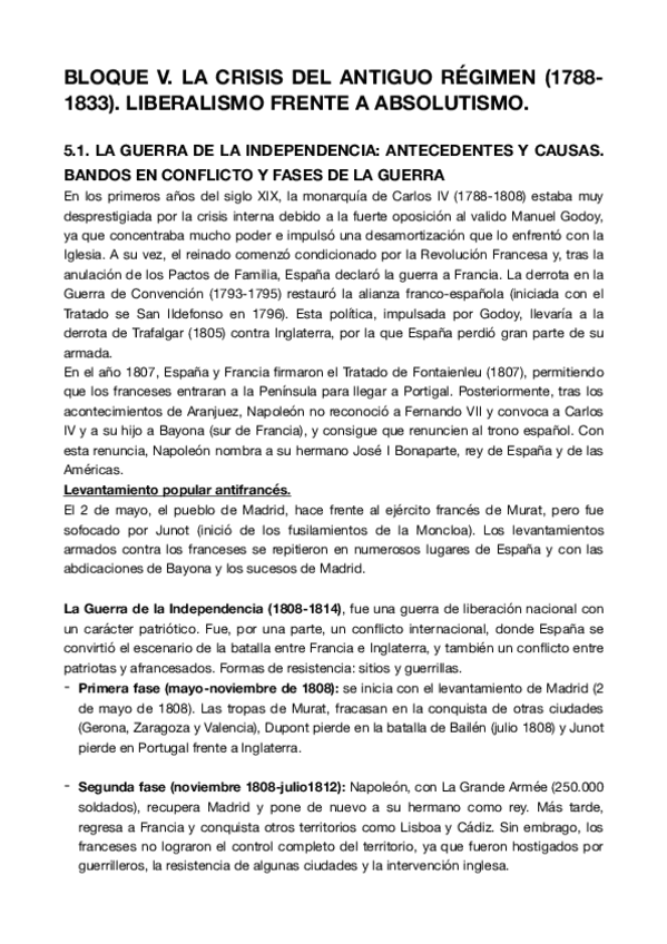 Tema 5 Historia Evau Pdf