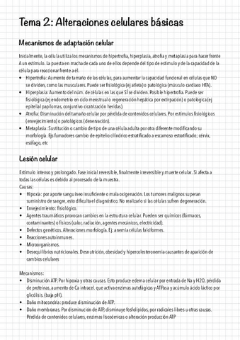 Tema 2. Alteraciones celulares básicas - Citología general..pdf