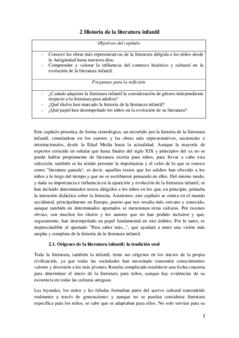 Tema 2 Literatura Infantil Pdf
