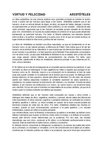 VIRTUD Y FELICIDAD - Aristóteles.pdf