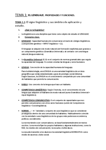 Tema 1 Linguistica Pdf