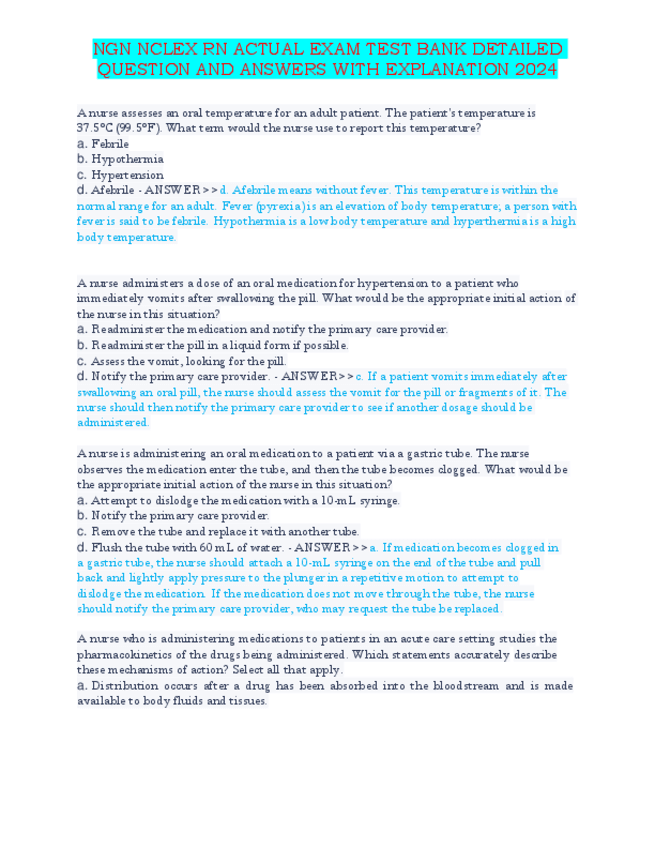 NGN-NCLEX-RN-ACTUAL-EXAM-TEST-BANK-DETAILED-QUESTION-AND-ANSWERS-WITH ...