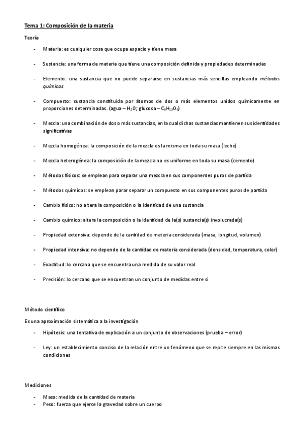 Tema 1 - Composición de la materia.pdf Tema 1 - Composición de la materia.pdf