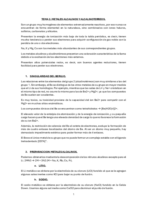 Apuntes de Química Inorgánica Descriptiva