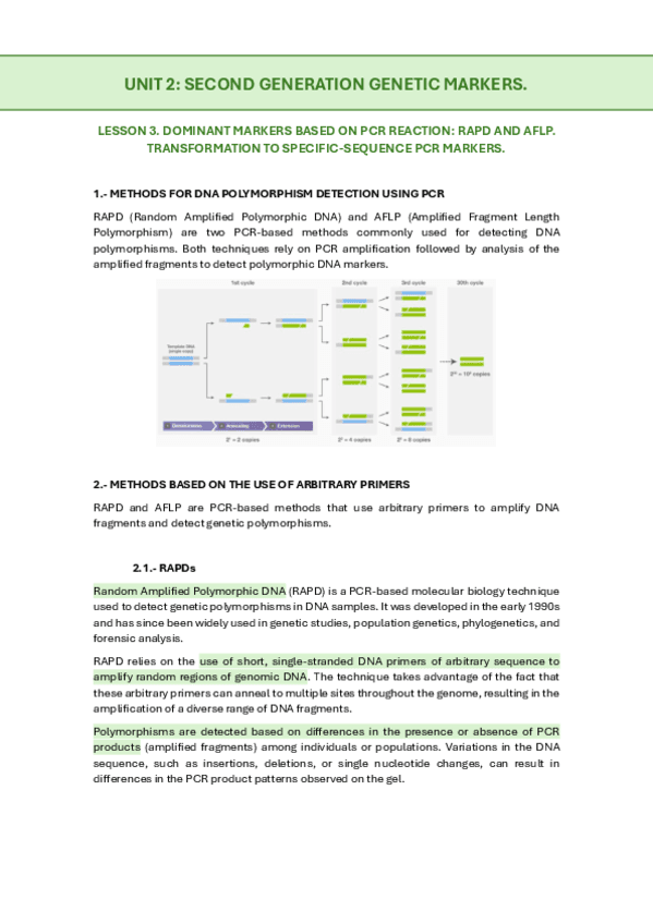 Unit 2 Second generation genetic markers.pdf
