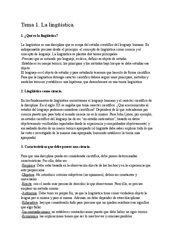 Tema 1 La Linguistica Pdf