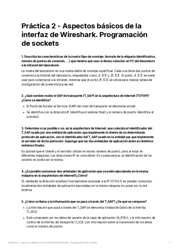 Práctica 2 - Aspectos básicos de la interfaz de Wireshark. Programación de sockets..pdf