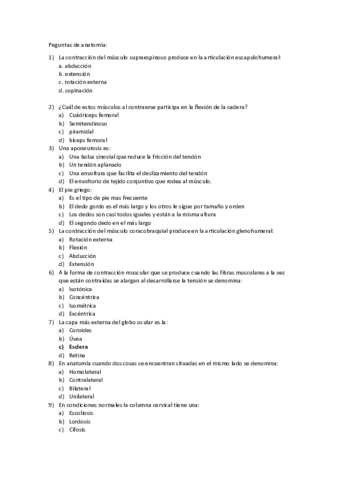 Test Anatomia 2 Pdf