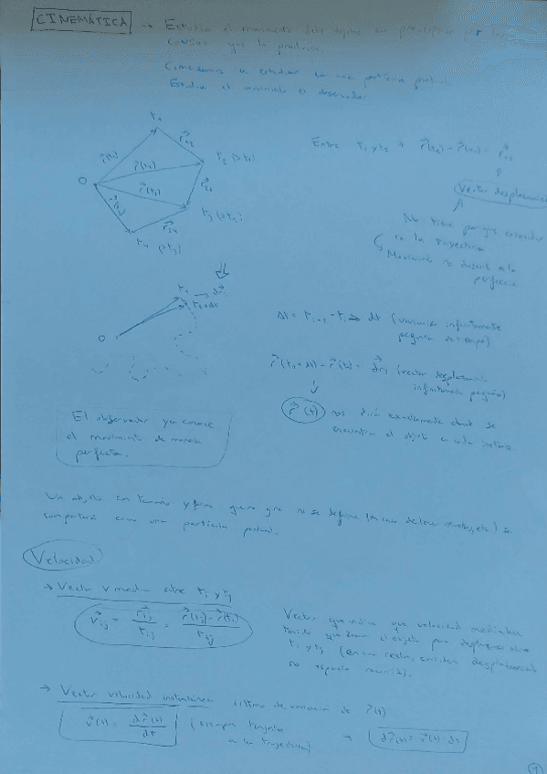 Resumen Cinematica Y Dinamica Fisica I Ingenieria Mecanica Pdf