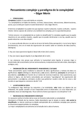 Teoría de la información - Módulo 5 (Pensamiento complejo y paradigma de la complejidad).pdf