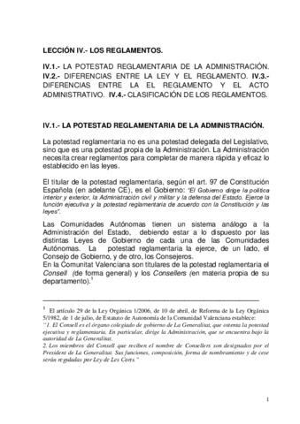 LECCION IV.- LOS REGLAMENTOS.pdf