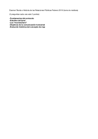 Examen %22Teoria e Historia de las rrpp%22 Febrero 2019.pdf