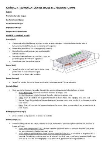 CAPÍTULO 4 - Nomenclatura del buque y su plano de formas.pdf