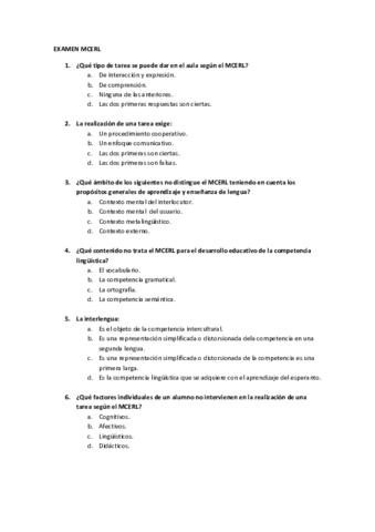 Examen MCERL (Marco Común Europeo de Referencia para las Lenguas).pdf