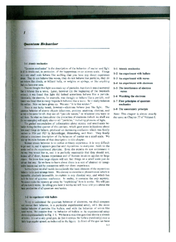 Feynman Lectures on Physics. Quamtum Behavior. Chapter 1.pdf