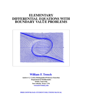TRENCH_FREE_DIFFEQ_II.PDF