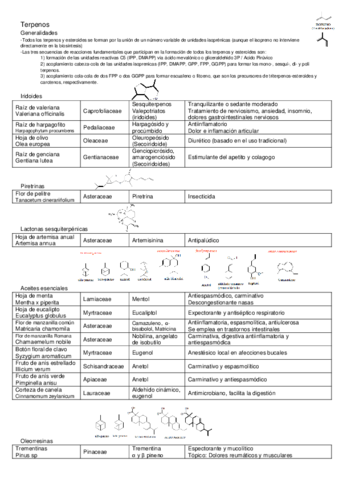 Tablas Terpenos Pdf