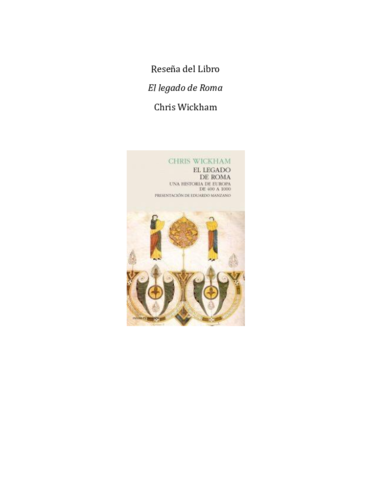Reseña El Legado de Roma Chris Wickham.pdf