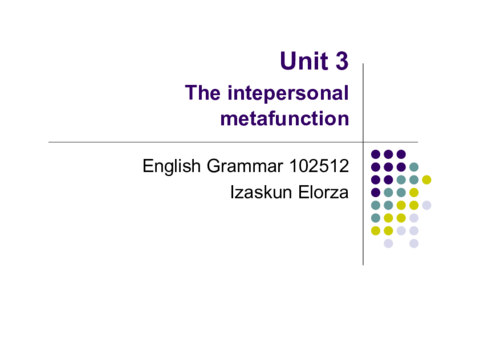 Unit 3 (1). The Interpersonal Metafunction.pdf
