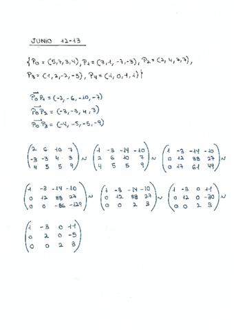 Ejercicios Espacio Afin Euclideo Pdf