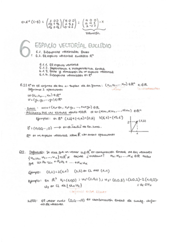 6 Espacio Vectorial Euclideo I Pdf
