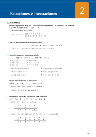 02. Ecuaciones e inecuaciones