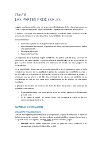 Tema 6. Las partes procesales.pdf