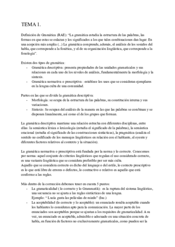 Tema 1 Gramatica Pdf