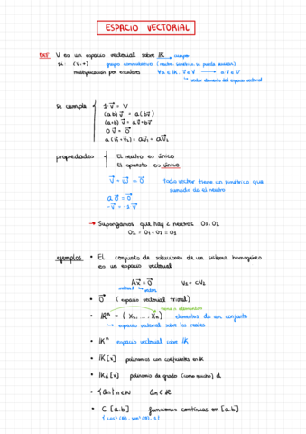 Al Espacio Vectoriales Pdf