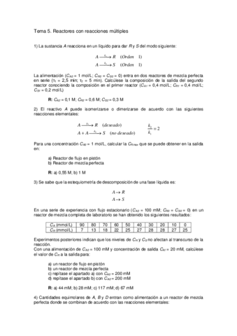 Boletin problemas-tema 5-Reactores con reacciones múltiples.pdf