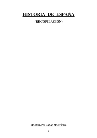 Historia De Espana Recopilacion Pdf