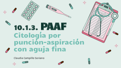 PPT Citología por punción-aspiración con aguja fina (PAAF) | U10 ...