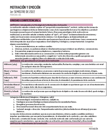 Motivacion Y Emocion Pdf