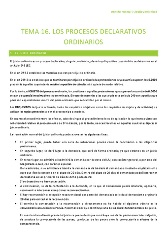 lección 16: los procesos declarativos ordinarios.pdf