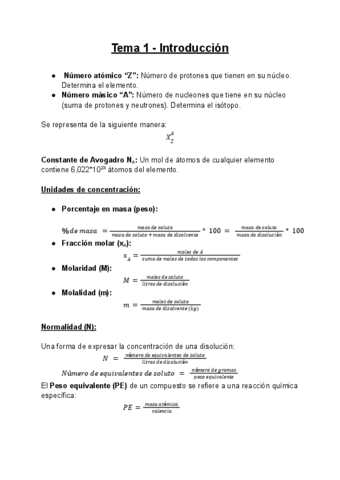 Tema 1 Quimica Pdf