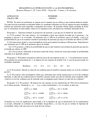 Examen Estadística Junio 2023 resuelto.pdf