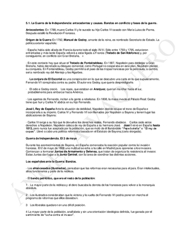 Bloque 5 Historia De Espana Evau Pdf