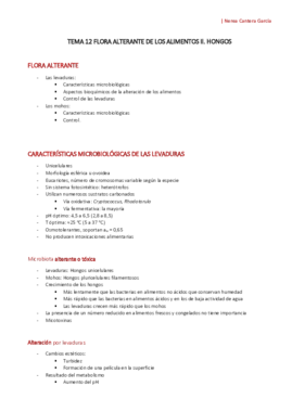 APUNTES Tema 12 FLORA ALTERANTE DE LOS ALIMENTOS II.pdf