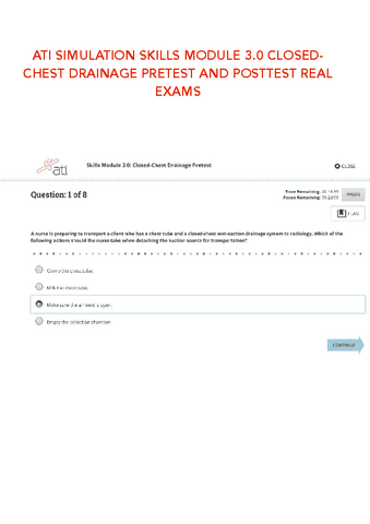 ATI-SIMULATION-SKILLS-MODULE-3.0-CLOSED-CHEST-DRAINAGE-PRETEST-AND ...