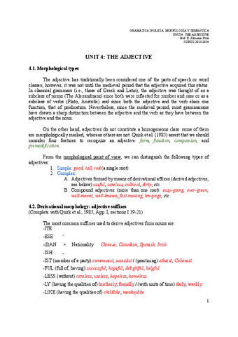 OUTLINE 4 THE ADJECTIVE.pdf