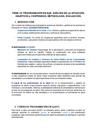 TEMA-12--PROGRAMACION-EN-EpS-ANALISIS-DE-LA-SITUACION-OBJETIVOS-y-CONTENIDOS-METODOLOGIA ...
