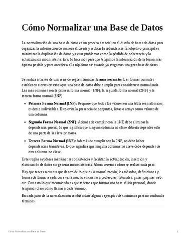 Como Normalizar una Base de Datos Guia.pdf