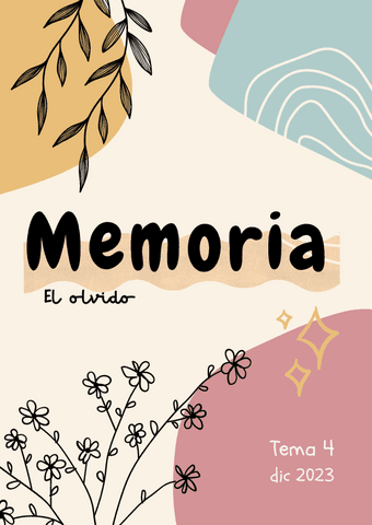 Tema 4 Memoria Pdf